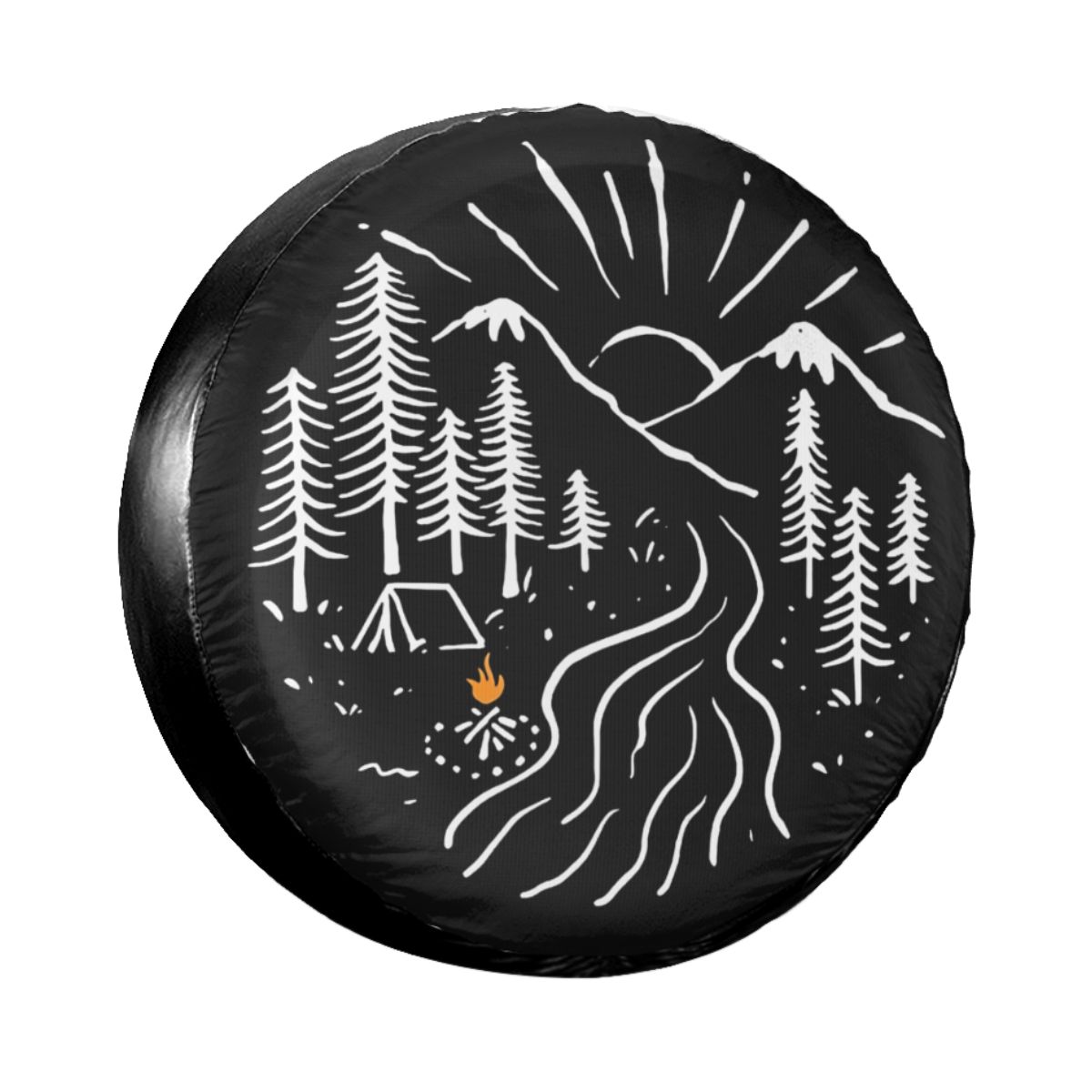 Funny Adventure Spare Tire Covers - 14, 15, 16, 17 Inch